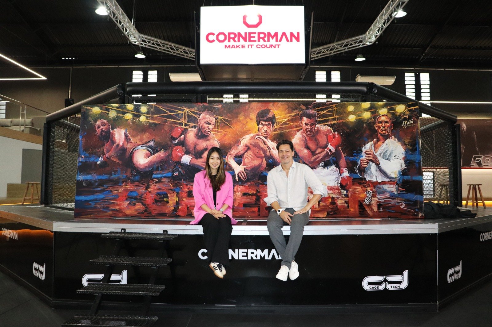 Cornerman celebra entrega de obra inédita que eterniza lendas das artes ...